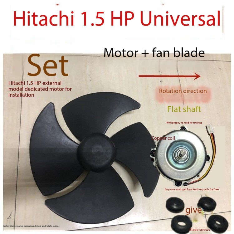 Hitachi Air Conditioner Outdoor Fan Motor 1.5P YFD YFO 25-6 40-6 ...