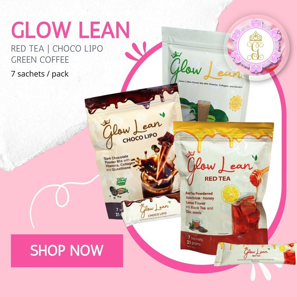 Gorgeous Glow | Glow Lean Drinks | Green Coffee , Red Tea , Choco Lipo ...