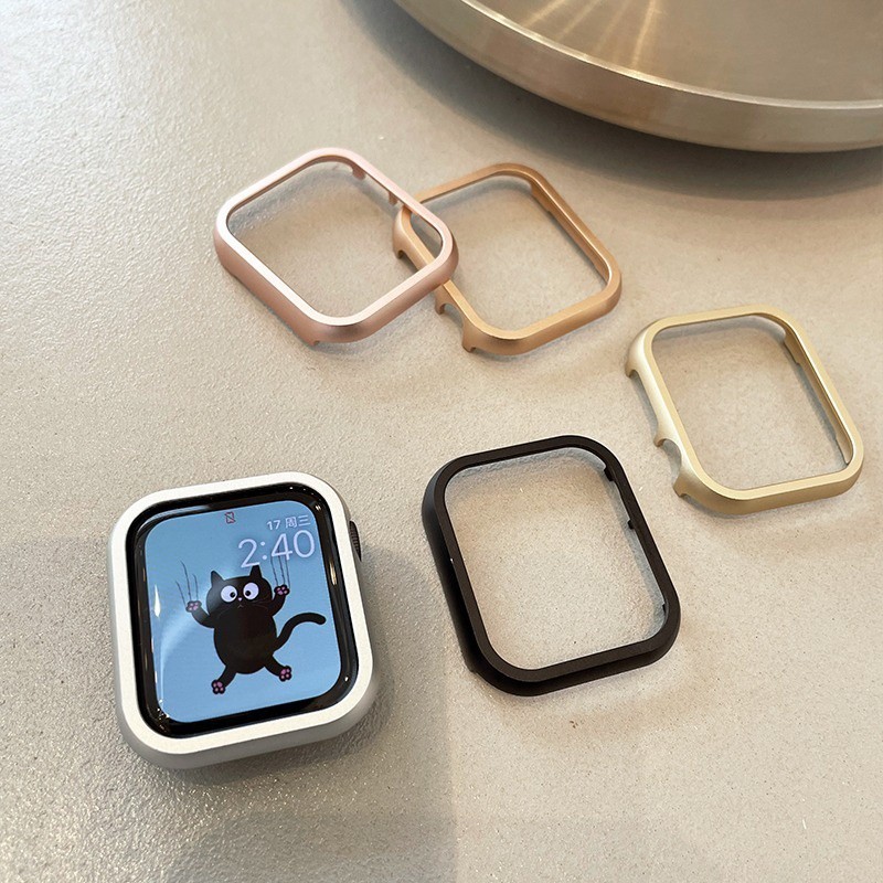 Frosted Aluminum Alloy Watch Case Apple Watch 9th Generation Aluminum ...
