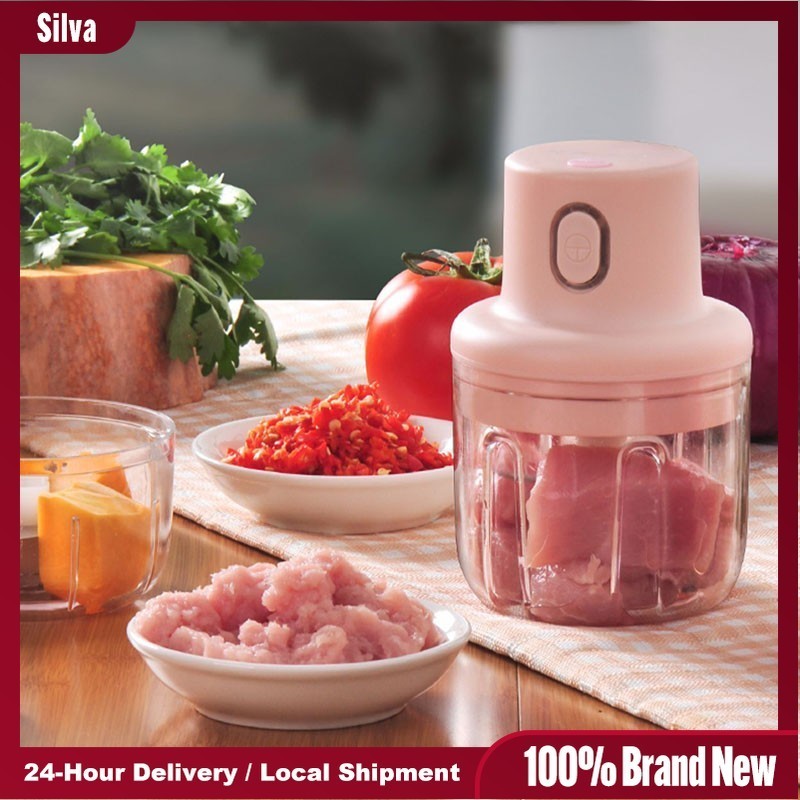 Electric Meat Chopper Food Chopper Electric Garlic Chopper Mincer Dicer ...