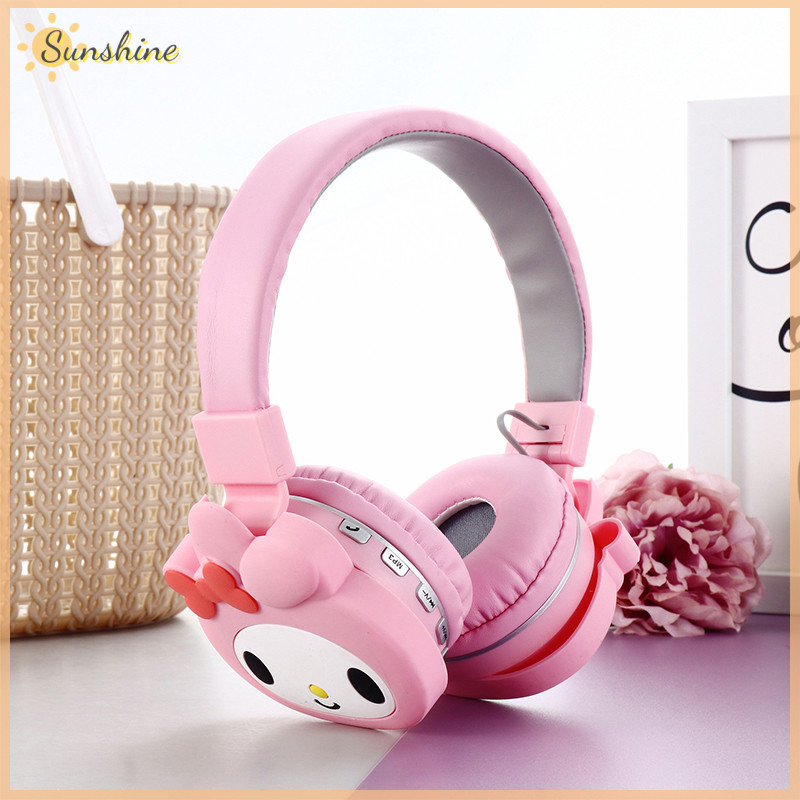 Sunshine> Wireless Sanrio My Melody Cartoon Headset Cute Anime Earphone ...