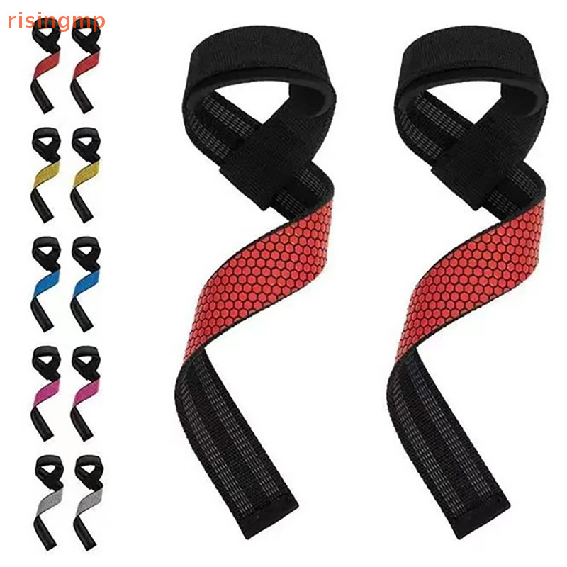 [risingmp] Hard Pull Anti Slip Power Strap For Wrist Protection Fitness ...