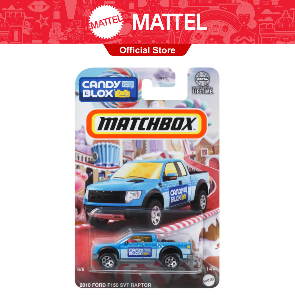 Matchbox Food Cars Candy Series Diecast Vehicle Assortment (979B ...