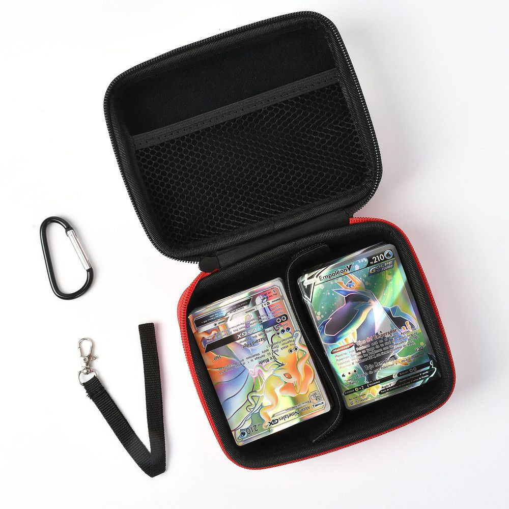 Pokémon Cards Storage Bag Can Hold 400 Pokemon Card Pikachu Album Book ...