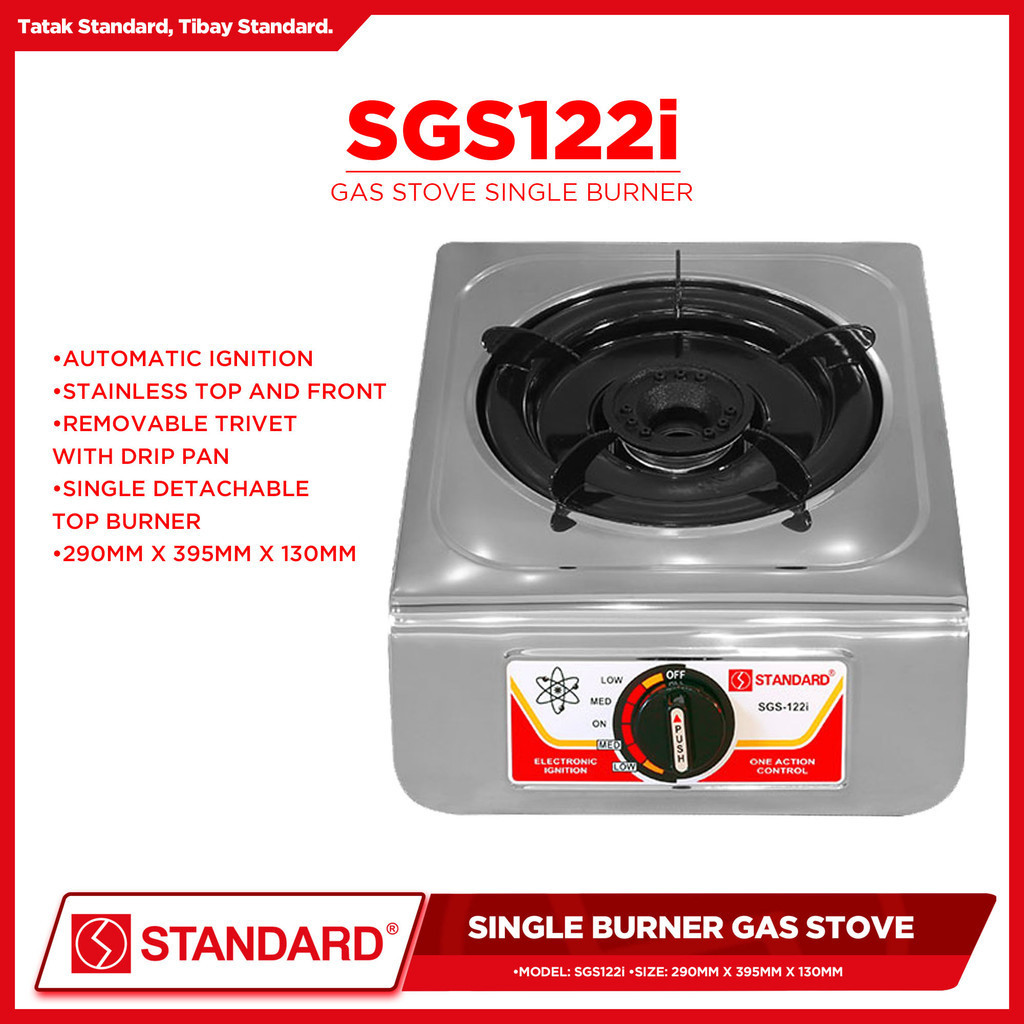 Standard Single Burner LPG Gas Stove (BURNER ONLY) | Shopee Philippines