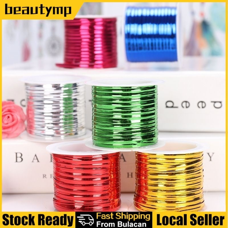 100 Yards / Roll Metallic Twist Tie Wire Food Packaging Sealing Wire ...