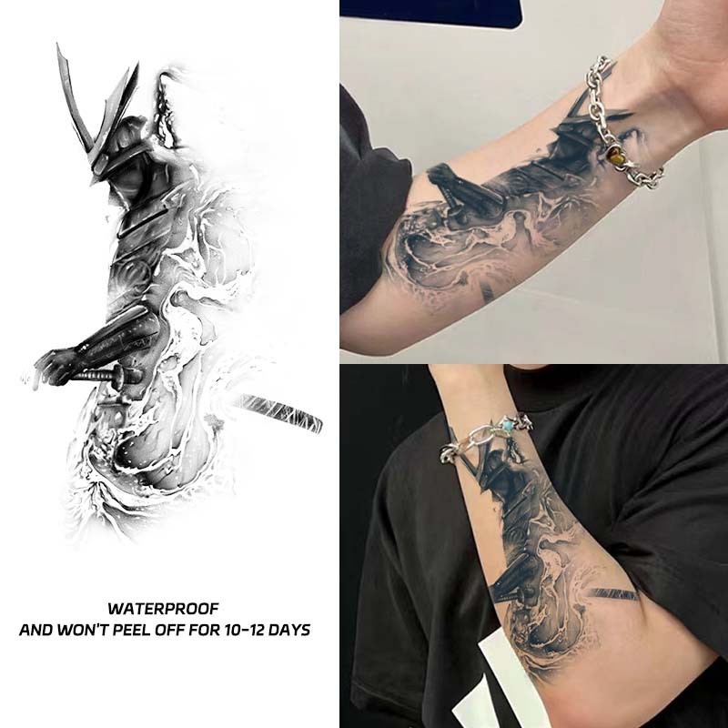 Magic Tattoo Sticker Waterproof Long Lasting 15 Days Fake Tattoo ...