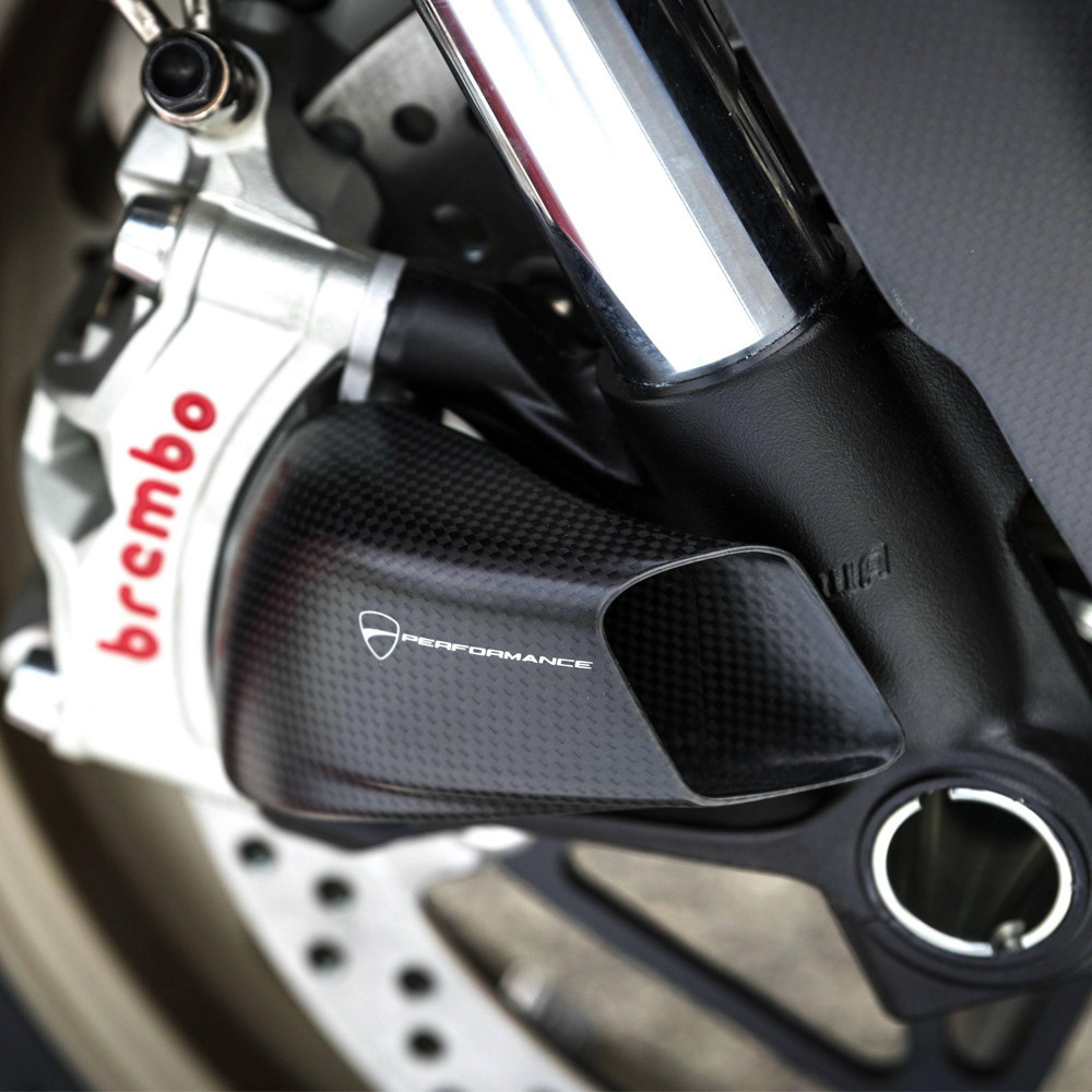 DUCATI HYPERMOTARD1100 carbon fiber 100MM motorcycle front caliper ...