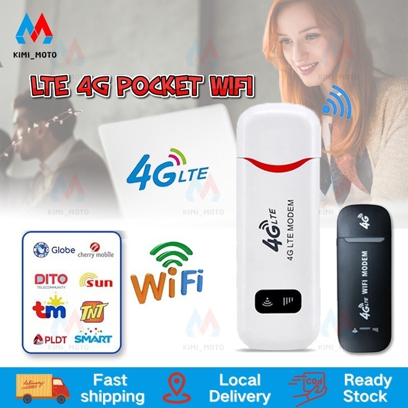 4G LTE WiFi Router Modem Wireless Mini Pocket WiFi Hotspot Universal ...