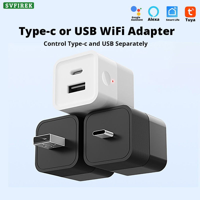 Tuya Mini Portable Power Adapter Smart WIFI Power Converter Micro USB ...