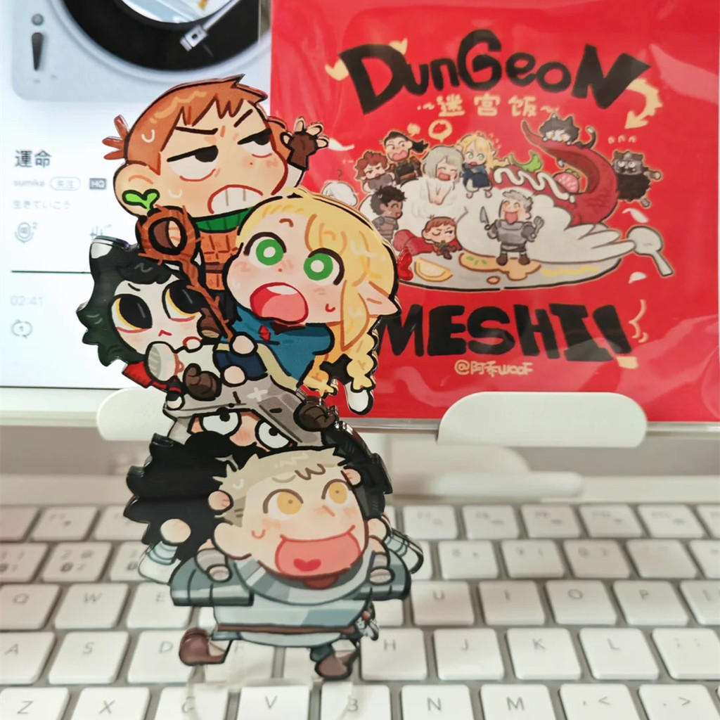 Dungeon Meshi Acrylic Stand Laius Marsilla Figure Display Anime Goods ...