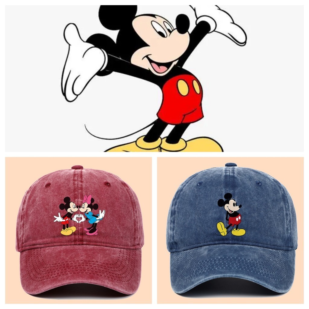 Disney Mickey Mouse Fashionable pure cotton baseball caps for boys and ...
