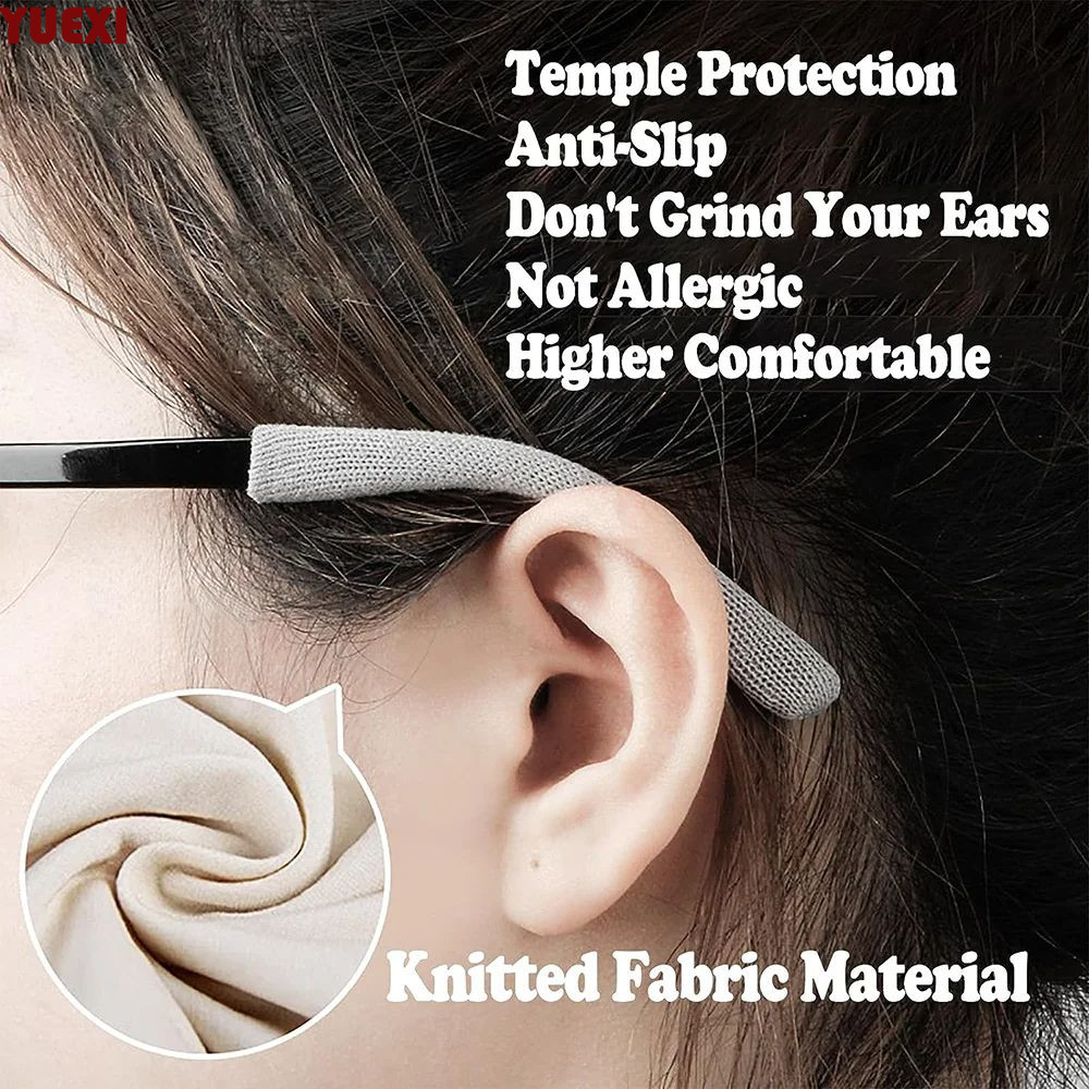 YUEXI Glasses Temple, Anti-slip Anti-Lost Eyeglass End Temple, Simple ...