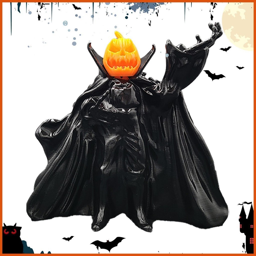 Headless Horseman Figure Spooky Sculpture Of Pumpkin Horseman Spooky ...