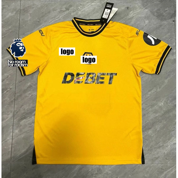[Fans Issue] top 24 25 Wolves home Man Football shirt soccer Jersey ...