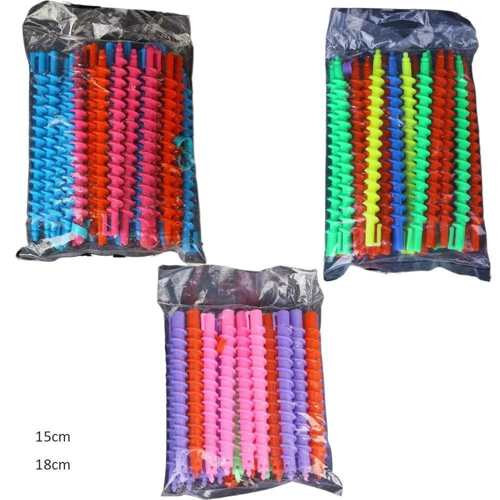 COCOFRUIT Spiral Plastic Perm Stick, Professional Multifunctional Magic ...