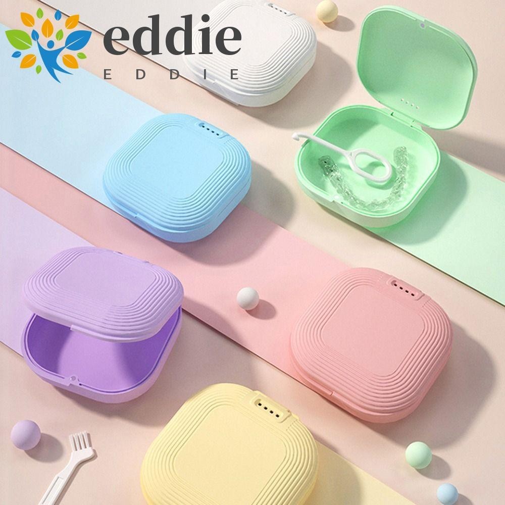 26EDIE Braces Box Sealed Portable Fake Teeth Container Mouth Guard ...
