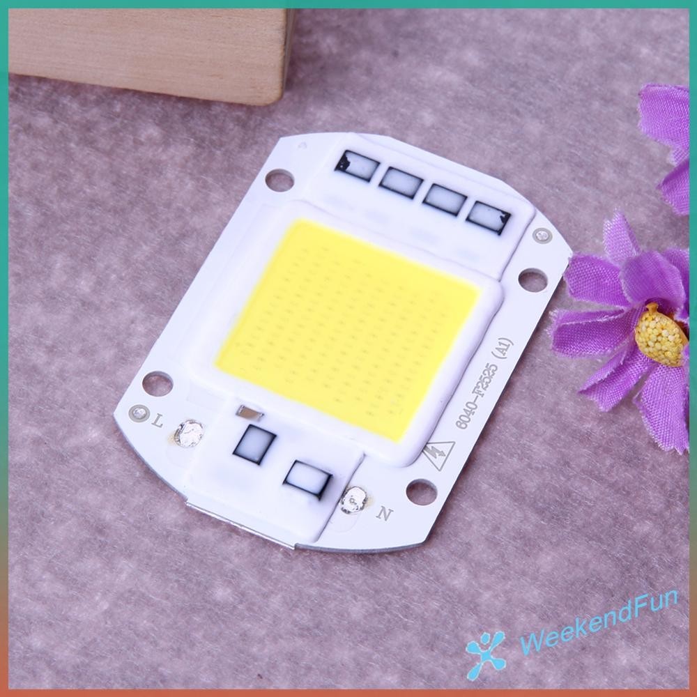 WE★ 50W LEDs Floodlights Lighting COB Chip 220V Input Integrated Smart ...