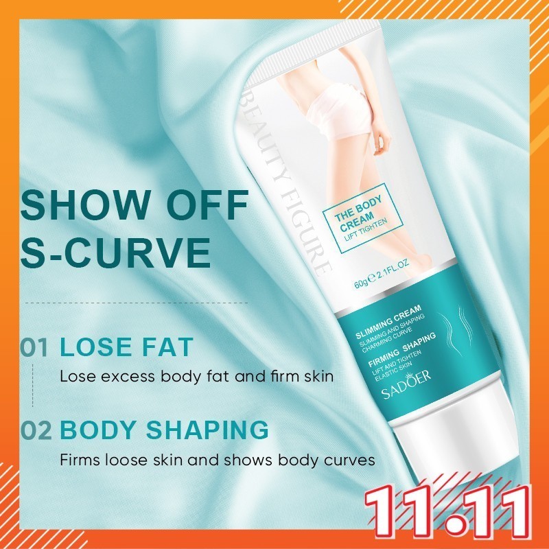 MAY SADOER Slimming Shaping Cream Beauty Figure Lift Tighten Elastic ...