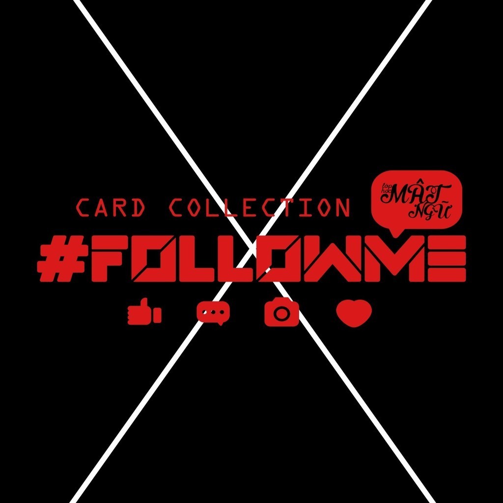 Followme Secret Language Classroom card/card with rounded corners ...