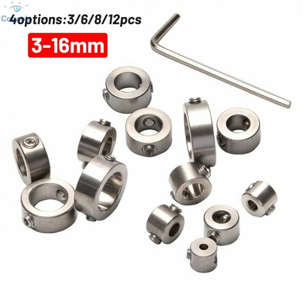 Versatile Drill Bit Depth Stopper Ring Set 3 16mm Essential Tool for ...