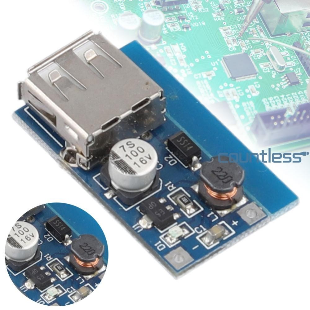 DC-DC USB Voltage Converter 0.9V-5V To 5V Mini USB DC-DC Boost ...