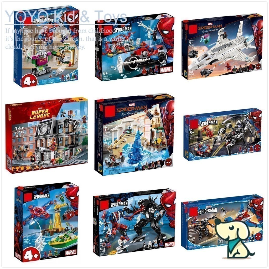 Zettonn Hobby Z2 Compatible with Superhero series Spider-Man building ...
