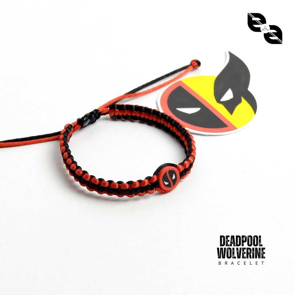 Deadpool Wolverine Superhero Marvel Bracelet Unit For Friendship ...