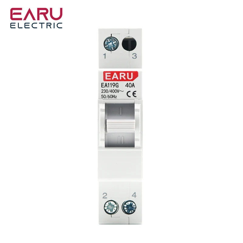 1P 40A 63A AC 230V 400V MTS Dual Power Manual Transfer Interlock ...