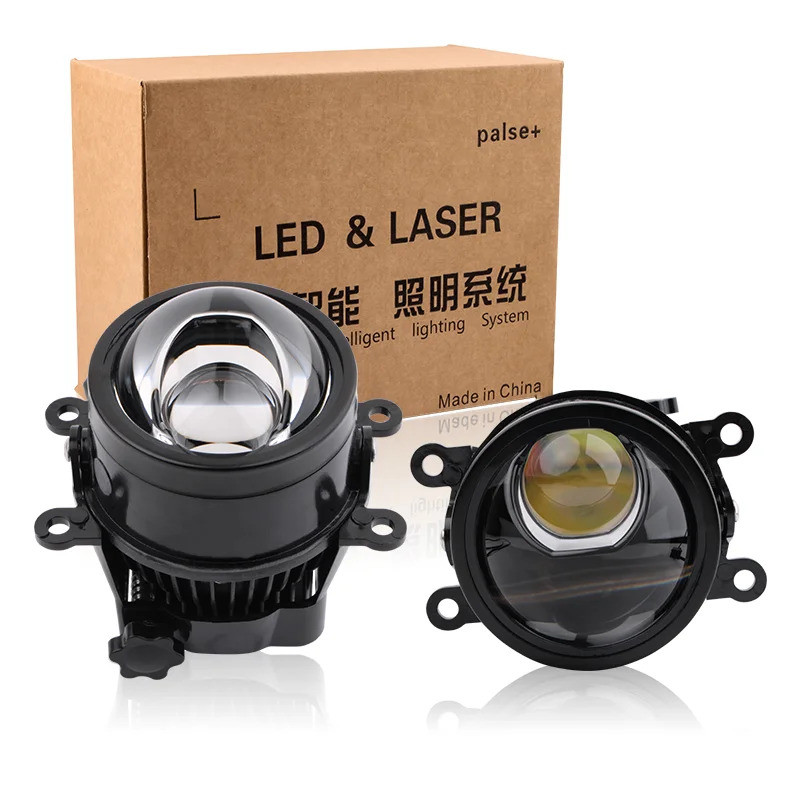 Bi-led Fog Lights Headlight Bulb 3.0 Inch Laser Fog Lamp Projector ...