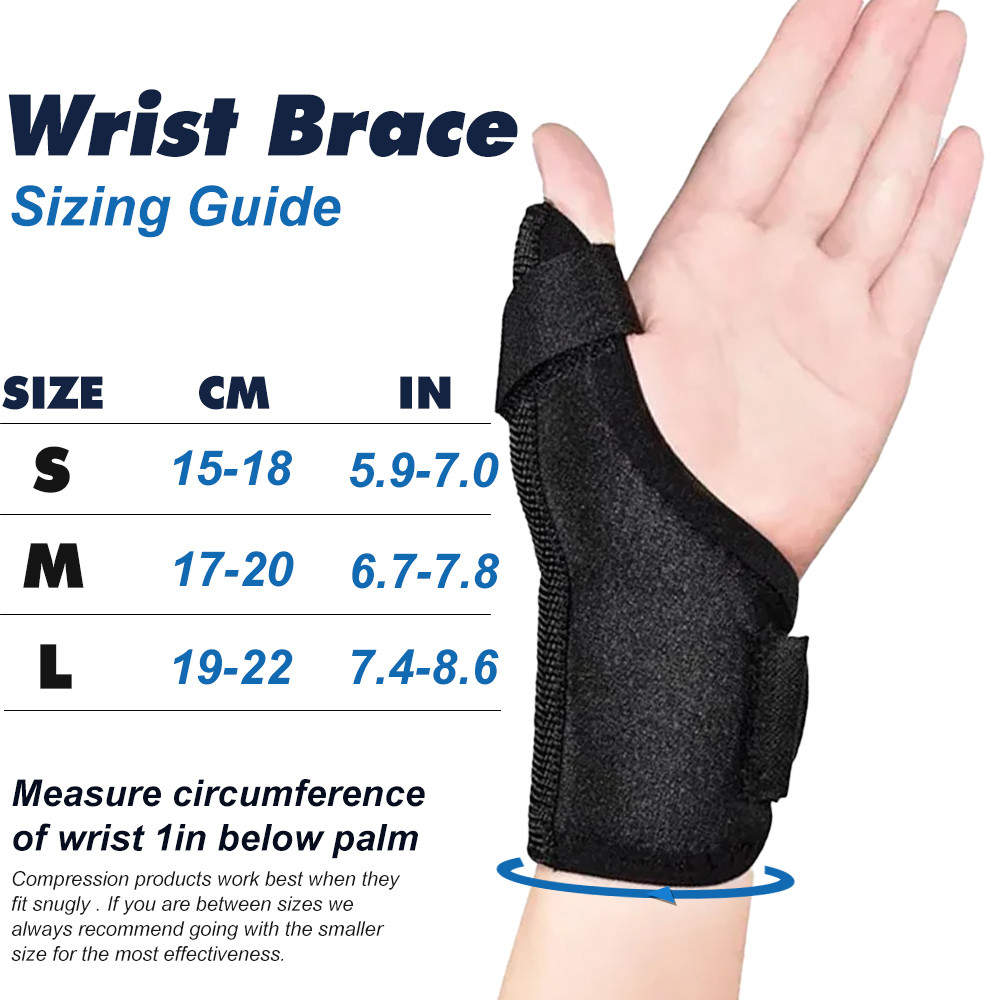 1PCS Trigger Thumb Splint - Thumb Spica Support Brace Stabilizer for ...
