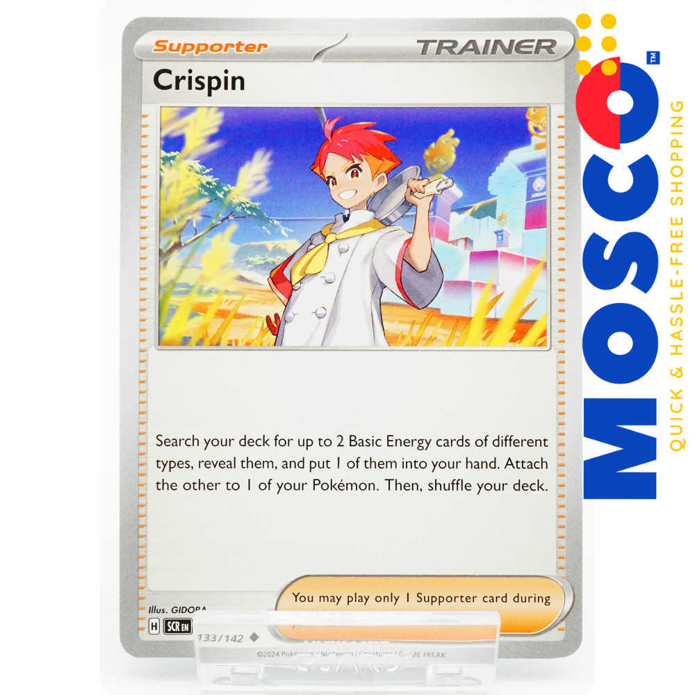 Crispin - 133/142 Uncommon Stellar Crown | Pokemon TCG | Shopee Philippines