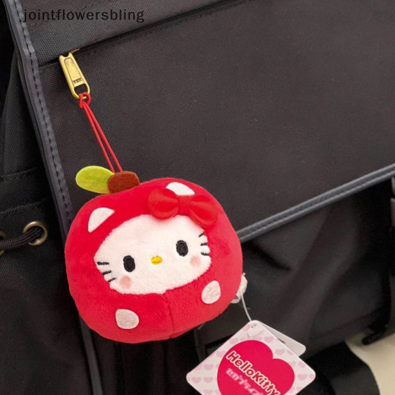 JOPH Cute Sanrio Plush Keychain For Children Anime Hello Kitty Ball ...