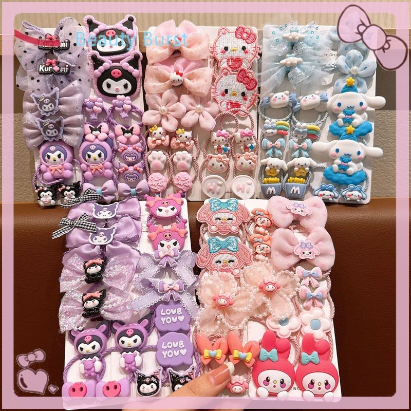 【Beauty】 Kuromi Children Rubber Band Girl High Elasticity Rubber Band ...