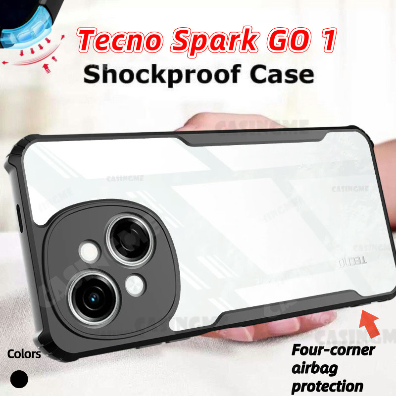 TECNO Spark Go 1 Airbag Clear Phone Casing For TECNO Spark Go 1 ...
