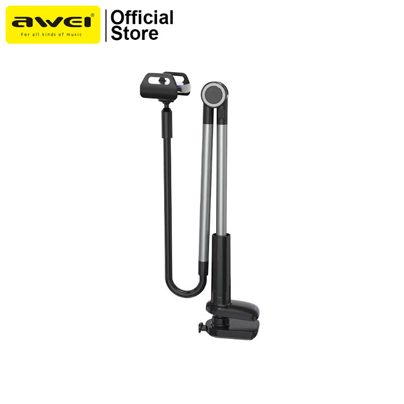 Awei X35 Lazypod 360° Foldable Lazy Mobile Phone Holder 4.7-12.9 Inches ...