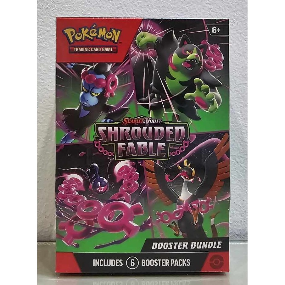 Pokemon TCG Scarlet & Violet Shrouded Fable Booster Bundle (6 Packs ...
