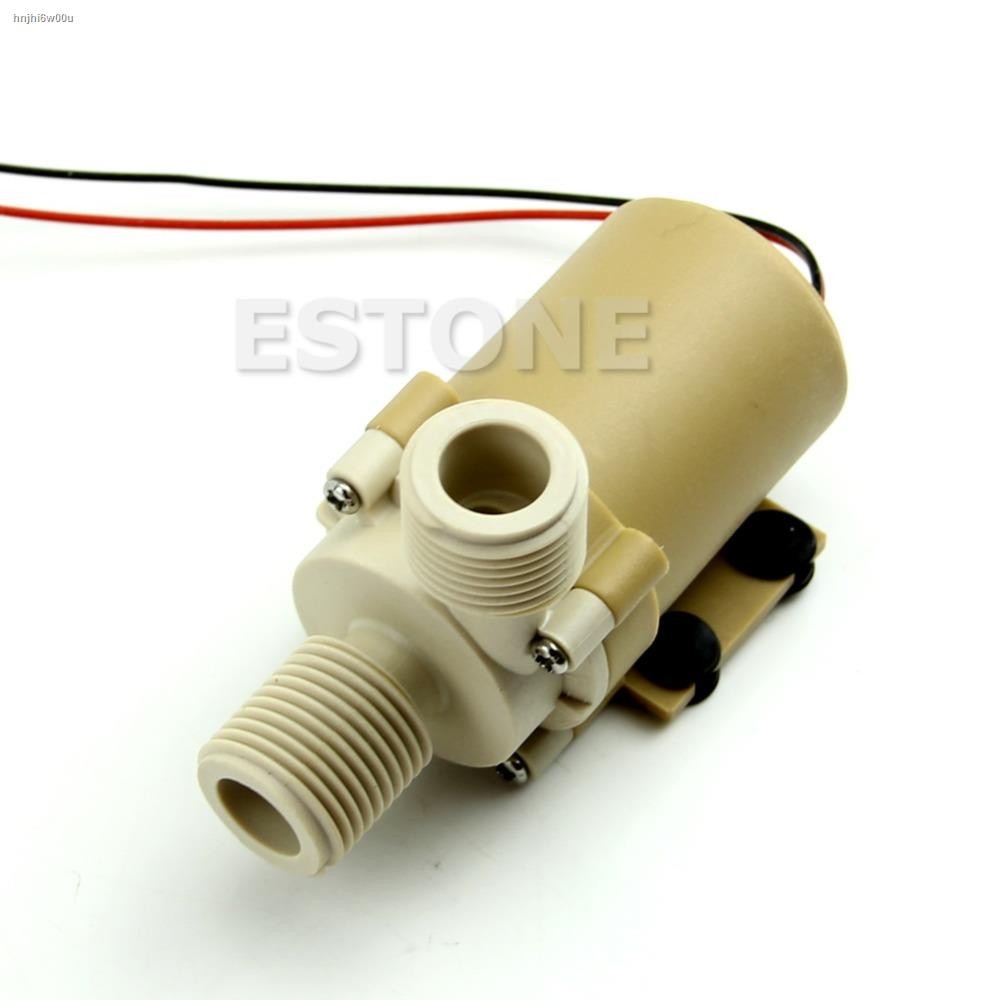 COD☆12V/24V DC solar hot water circulation pump brushless motor 5m 3m ...