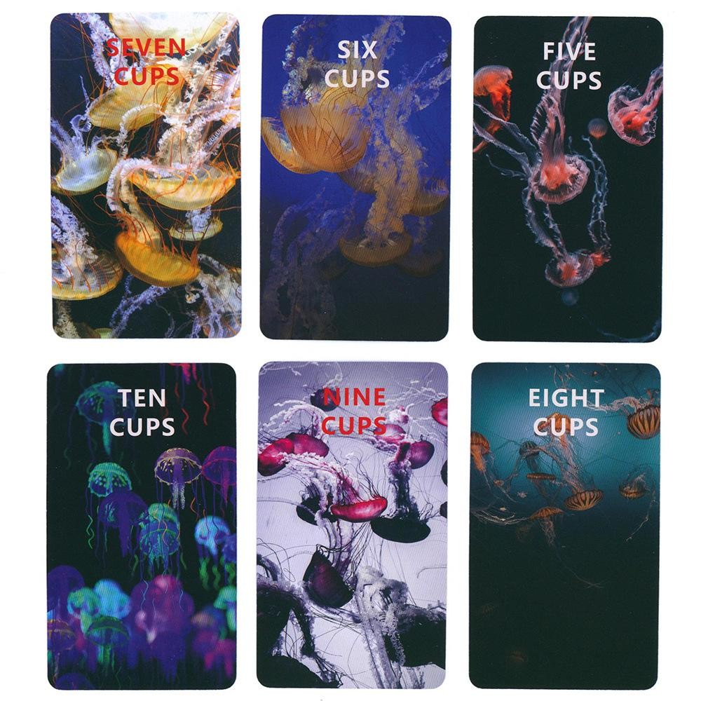 Blue Secret Tarot Cards Sea Oracle Deck Unique English Version for ...