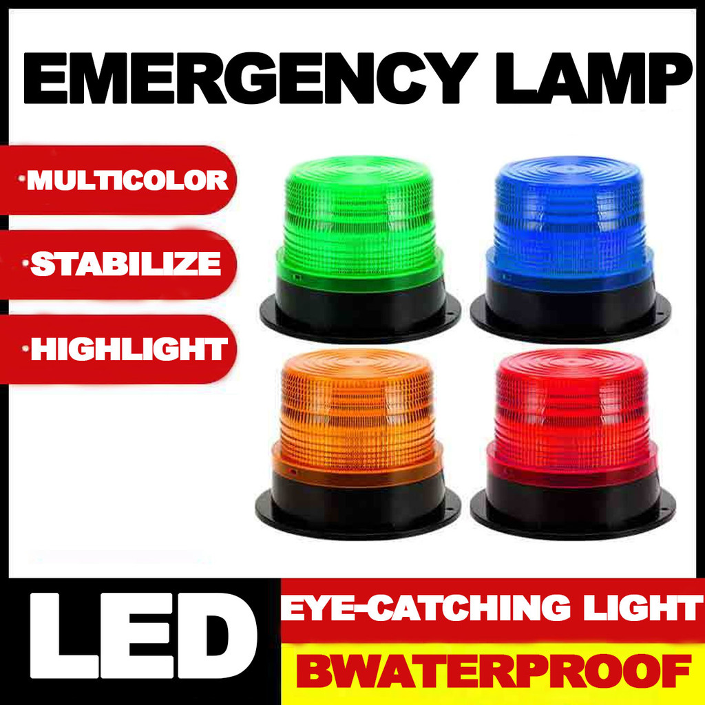12v-24v warning light for truck beacon Strobe Emergency light strobe ...