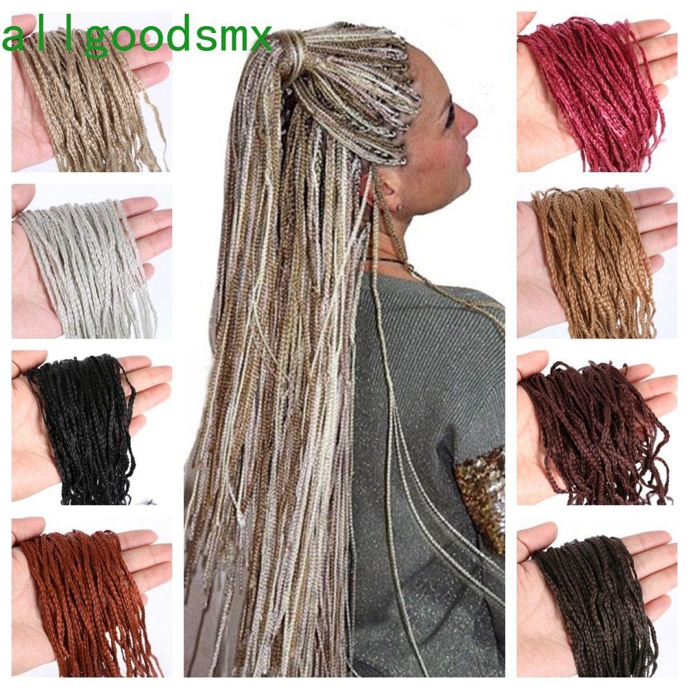ALLGOODS 24Strands/Lot Zizi Braids, Long Senegalse Brown Colored Box ...
