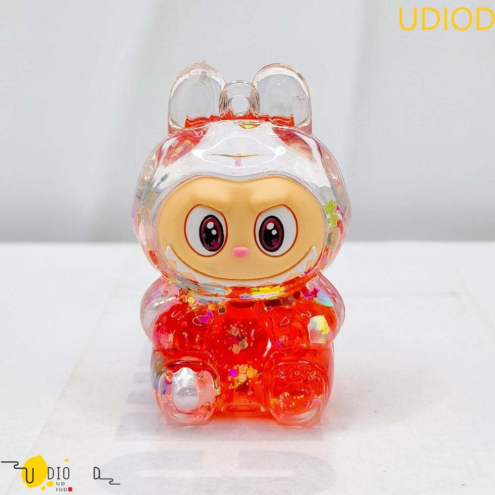 UDIOD 2pcs Candy Color Labubu Dolls, Sparkling Quicksand Cartoon ...