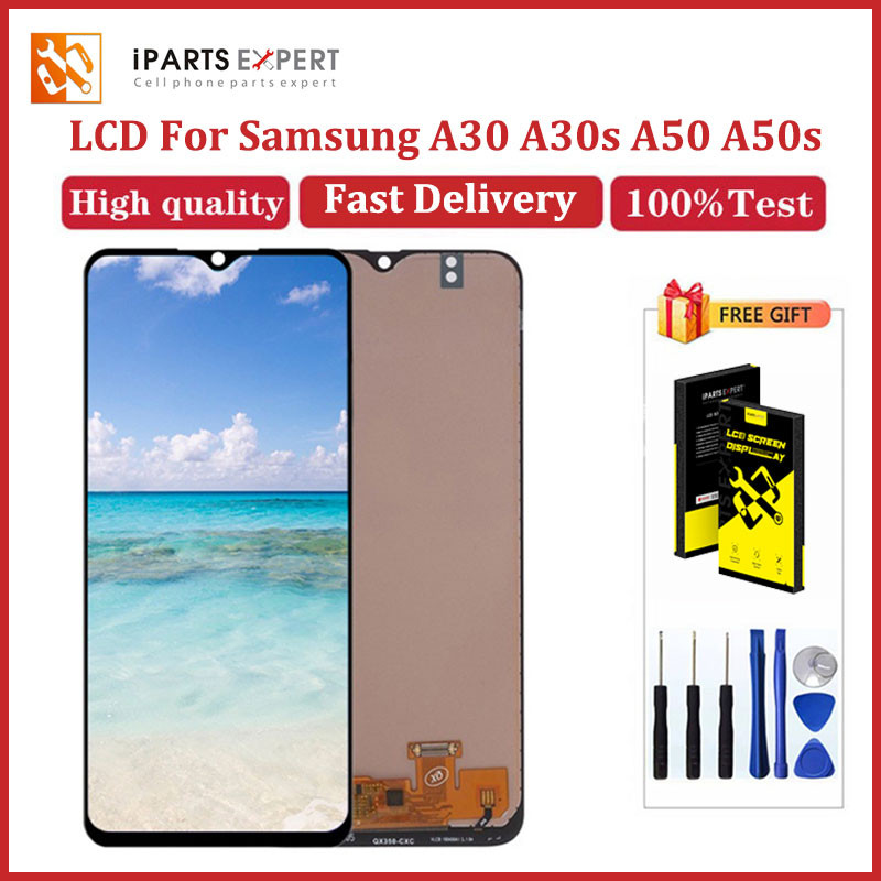 IPARTSEXPERT Original LCD For Samsung Galaxy A30 A50 A50s A30s LCD ...