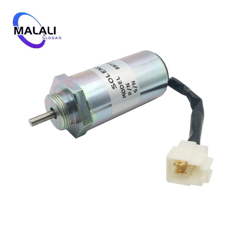 897329-5680 Fuel Shutoff Solenoid Valve 12V ISUZU EX400 3LD1 3LD2 4LE1 ...