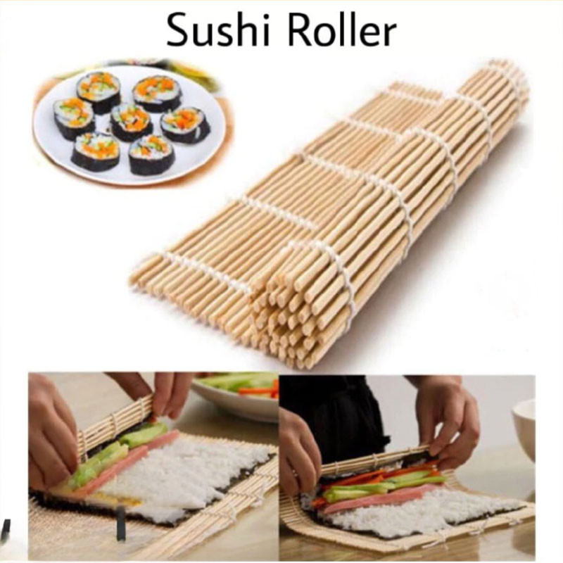 Bamboo Sushi Mat Rollers Sushi Rice Rollers Hand Maker Bamboo Kimbap ...
