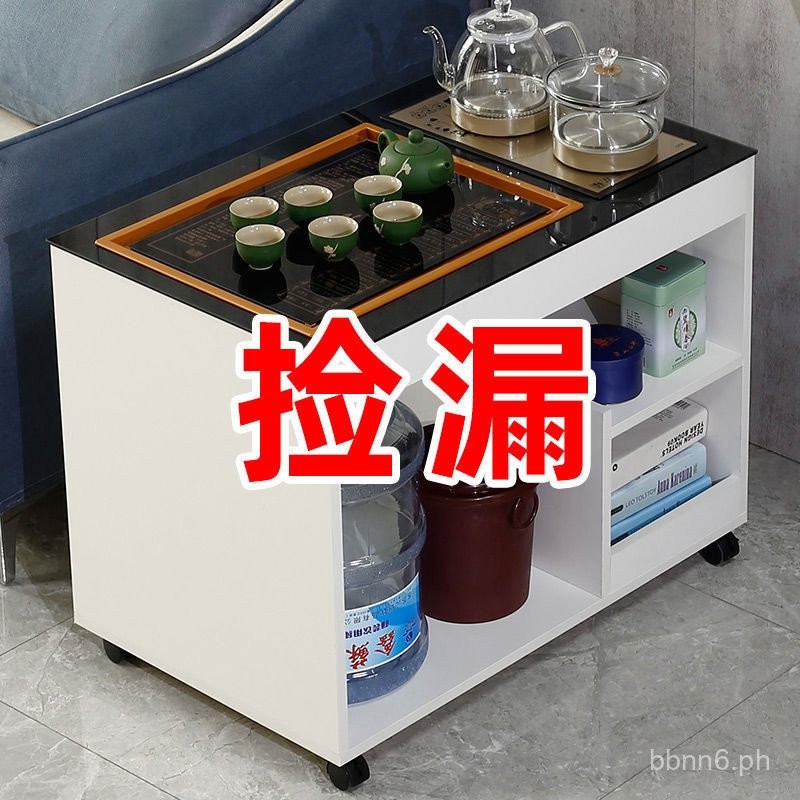 Mobile Tea Cabinet Tea Table Household Coffee Table Living Room Tea ...