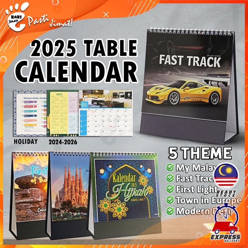 Kaki Jimat 2025 Public Holiday With Lunar / Islamic Date / Horse Desk ...