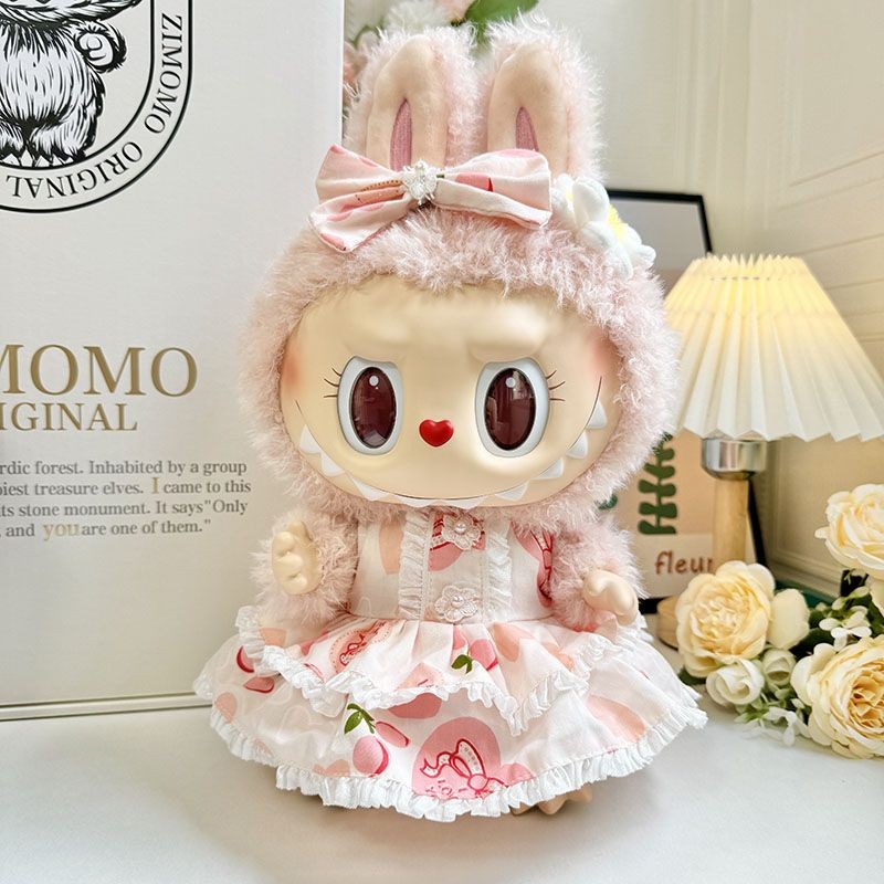 Labubu Labubu WEAR 38cm Labubu Vinyl Plush Doll Clothes Labubu Doll ...