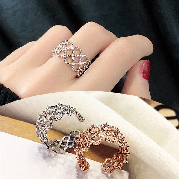 Opening Adjustable Korean Ring Female Personality Fashion Retro ...