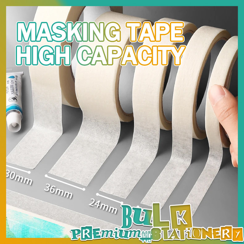 BULK Masking Tape Multi-Purpose Paper Tape Painting Aids Drawing Tool ...
